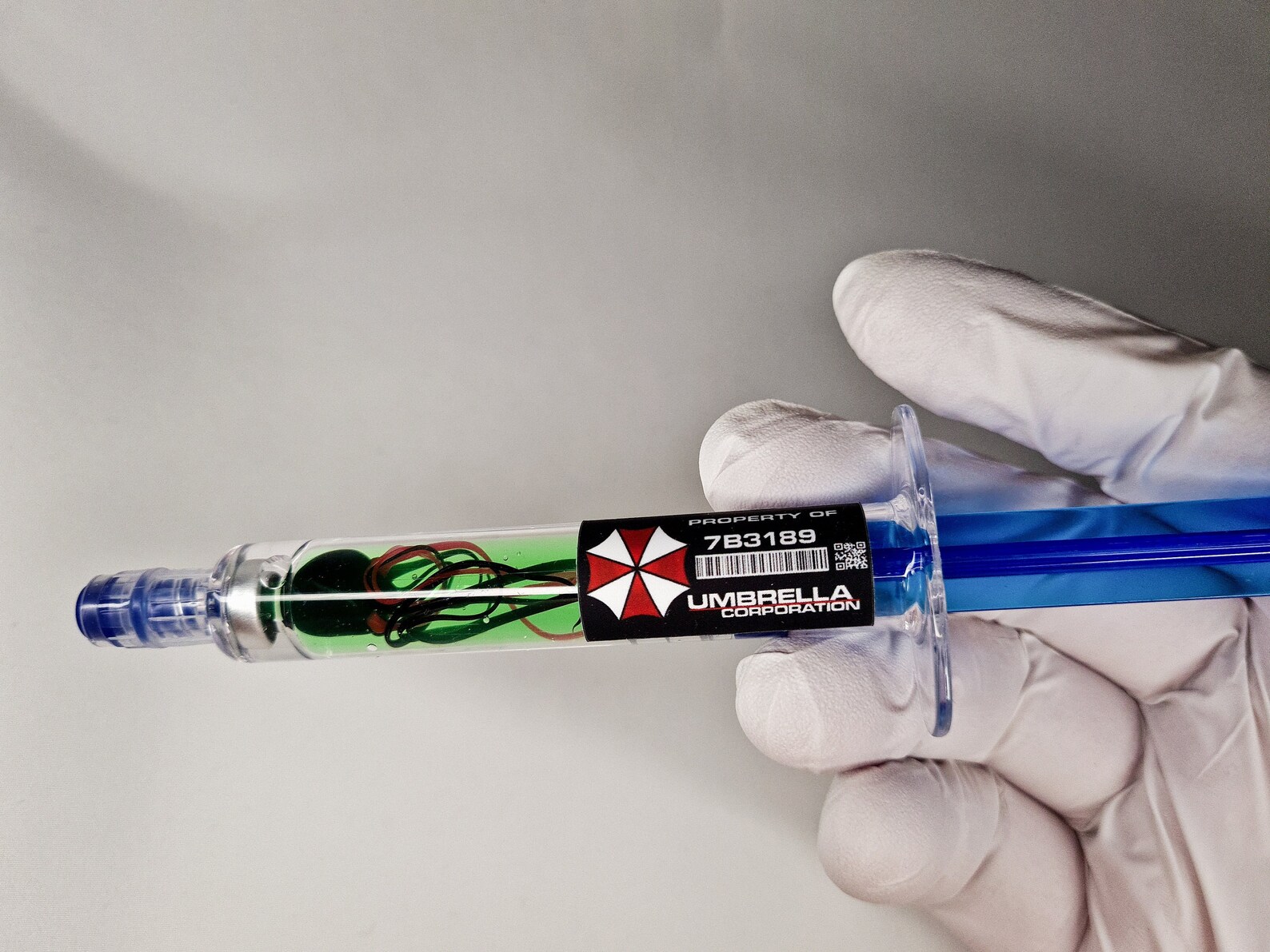 Las Plagas Parasite Syringe Resident Evil Biohazard Umbrella - Etsy