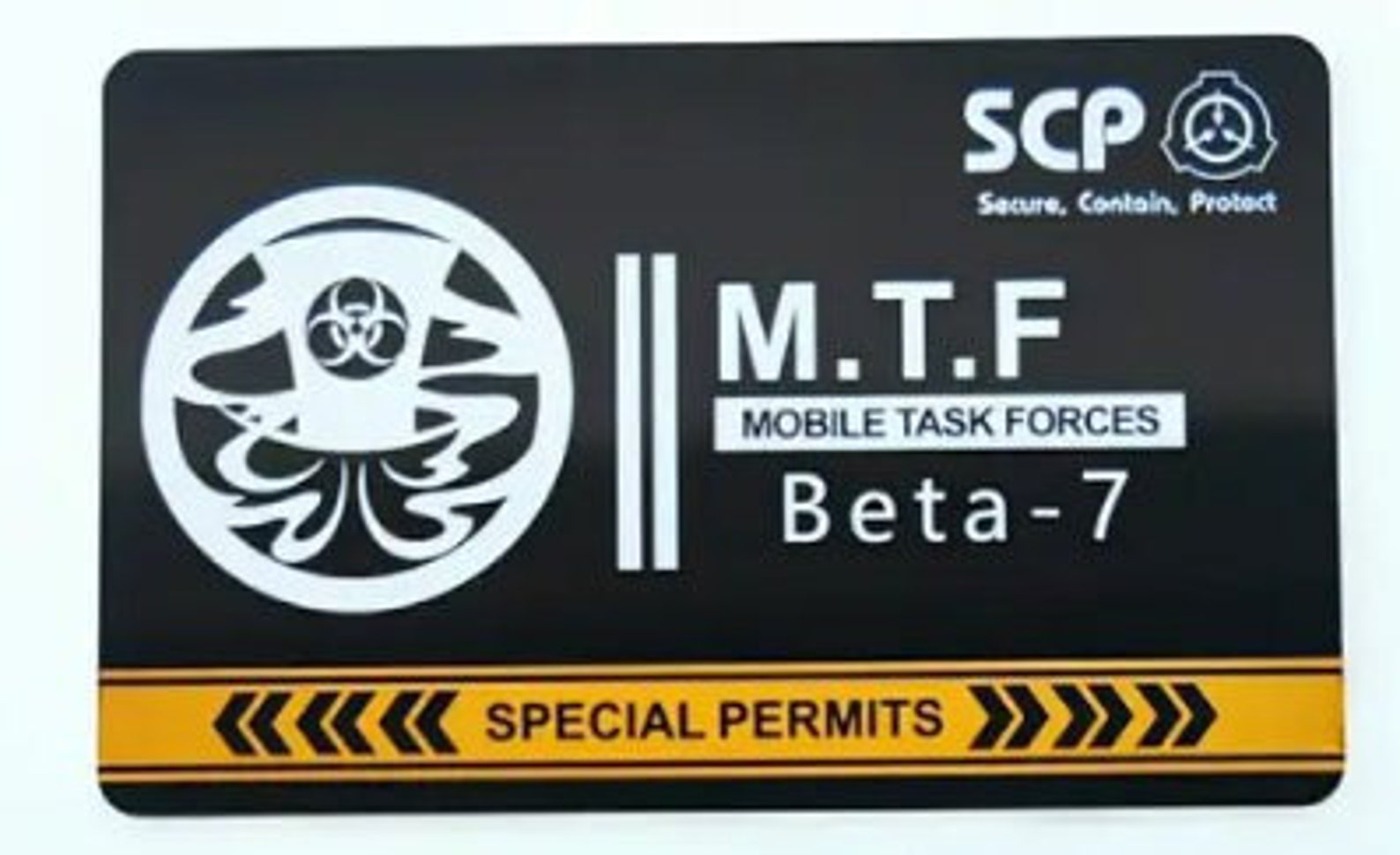 SCP MTF M.T.F. Taskforce Task Force Special Unit Secure Contain Protect ...