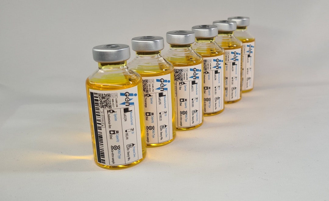 Dino DNA Sample Jurassic Park / World Ingen Trex Indominus Rex ...