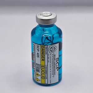 SCP-405- Telepathy Virus Vial / Cosplay / SCP / Creepy Pasta / Object ...