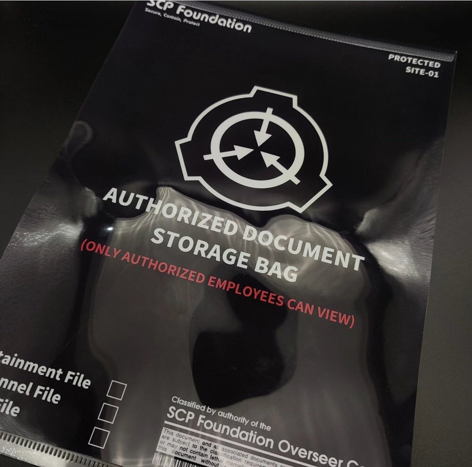 SCP Envelope Security Secure Contain Protect Storage Din A4 Secret Data ...