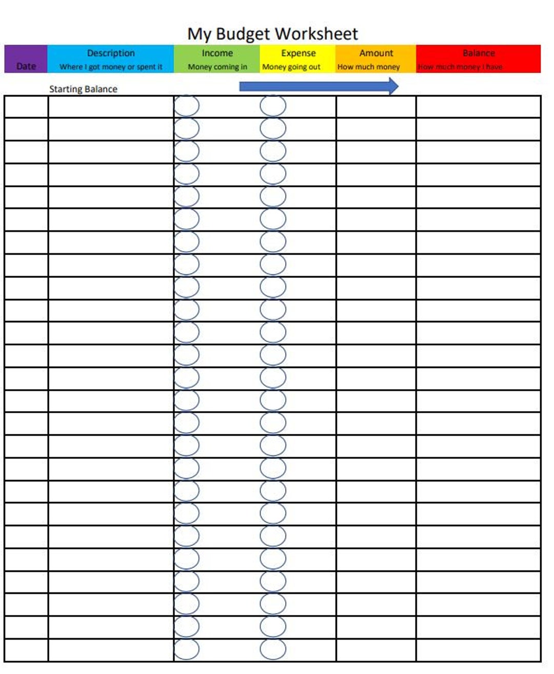 Kids' First Budget! | Learn to Budget | Teaching Children How to Budget ...