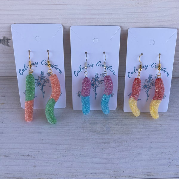 Gummy Worms - Etsy