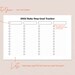 Goal Tracker Printable, Goal Reminder, Minimalist Print, to Do ...