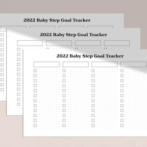 Goal Tracker Printable, Goal Reminder, Minimalist Print, to Do ...