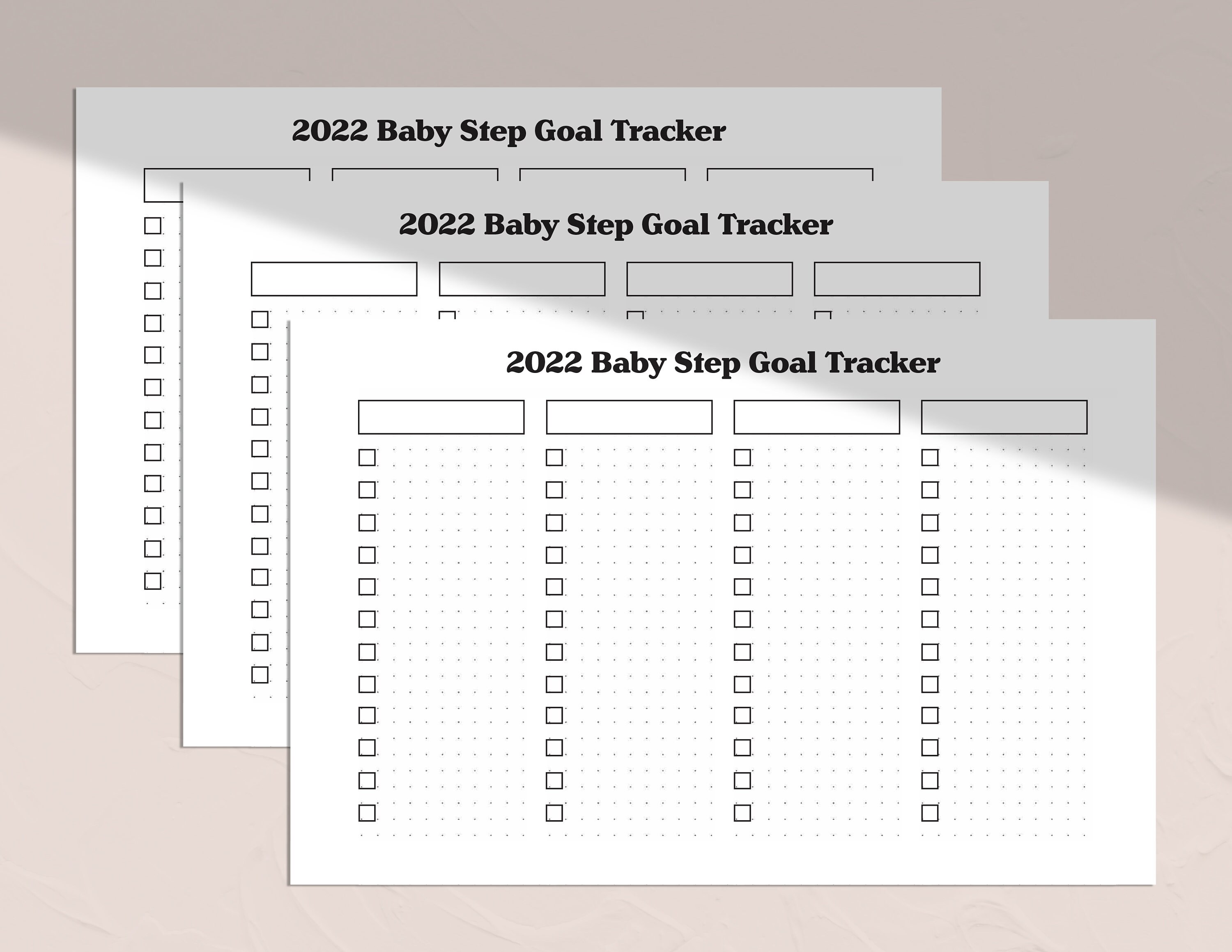 Goal Tracker Printable, Goal Reminder, Minimalist Print, to Do ...