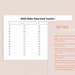 Goal Tracker Printable, Goal Reminder, Minimalist Print, to Do ...