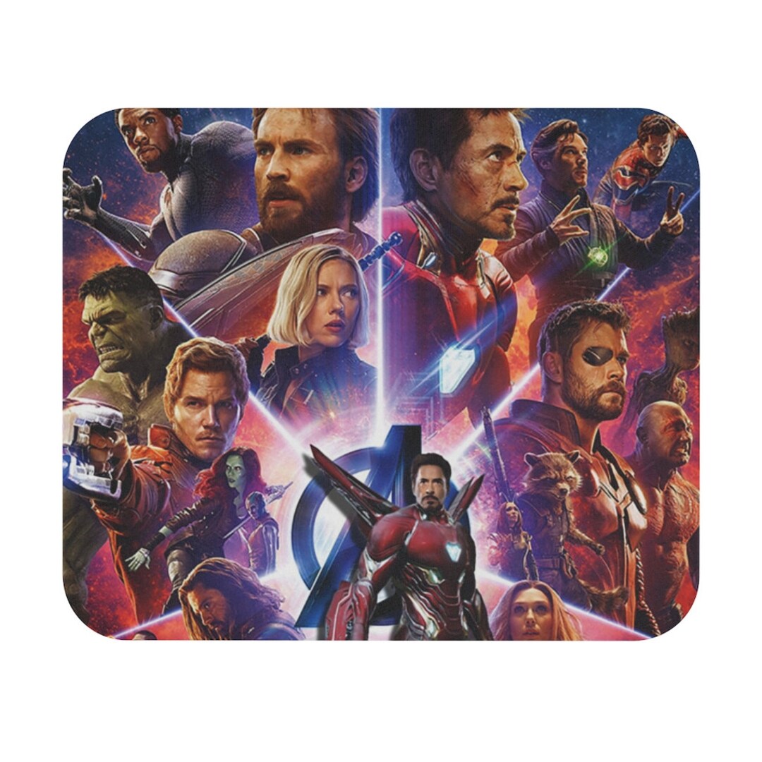 Avengers Mouse Pad rectangle - Etsy