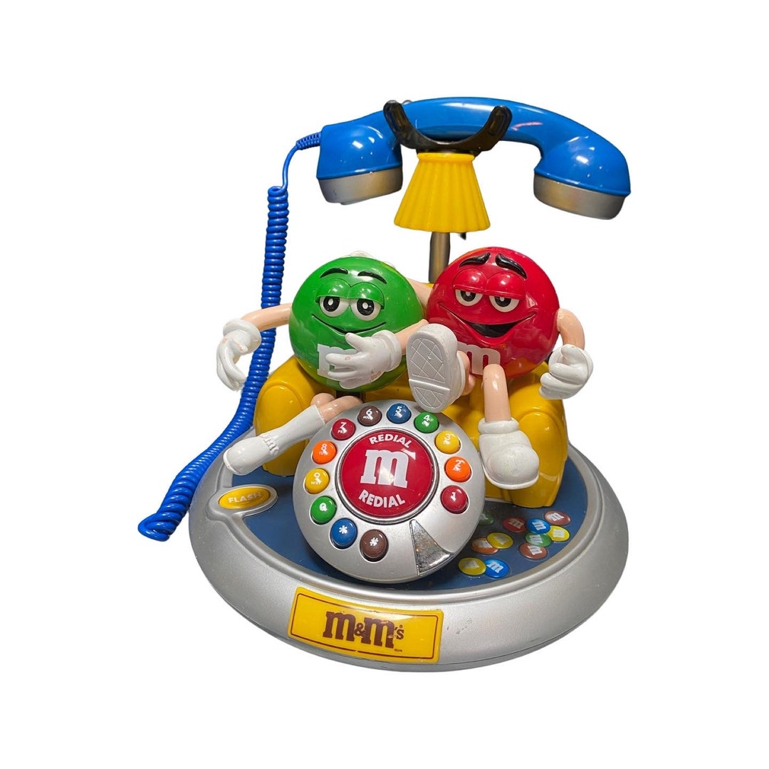 M&m Telephone Landline Animated Lights Up - Etsy