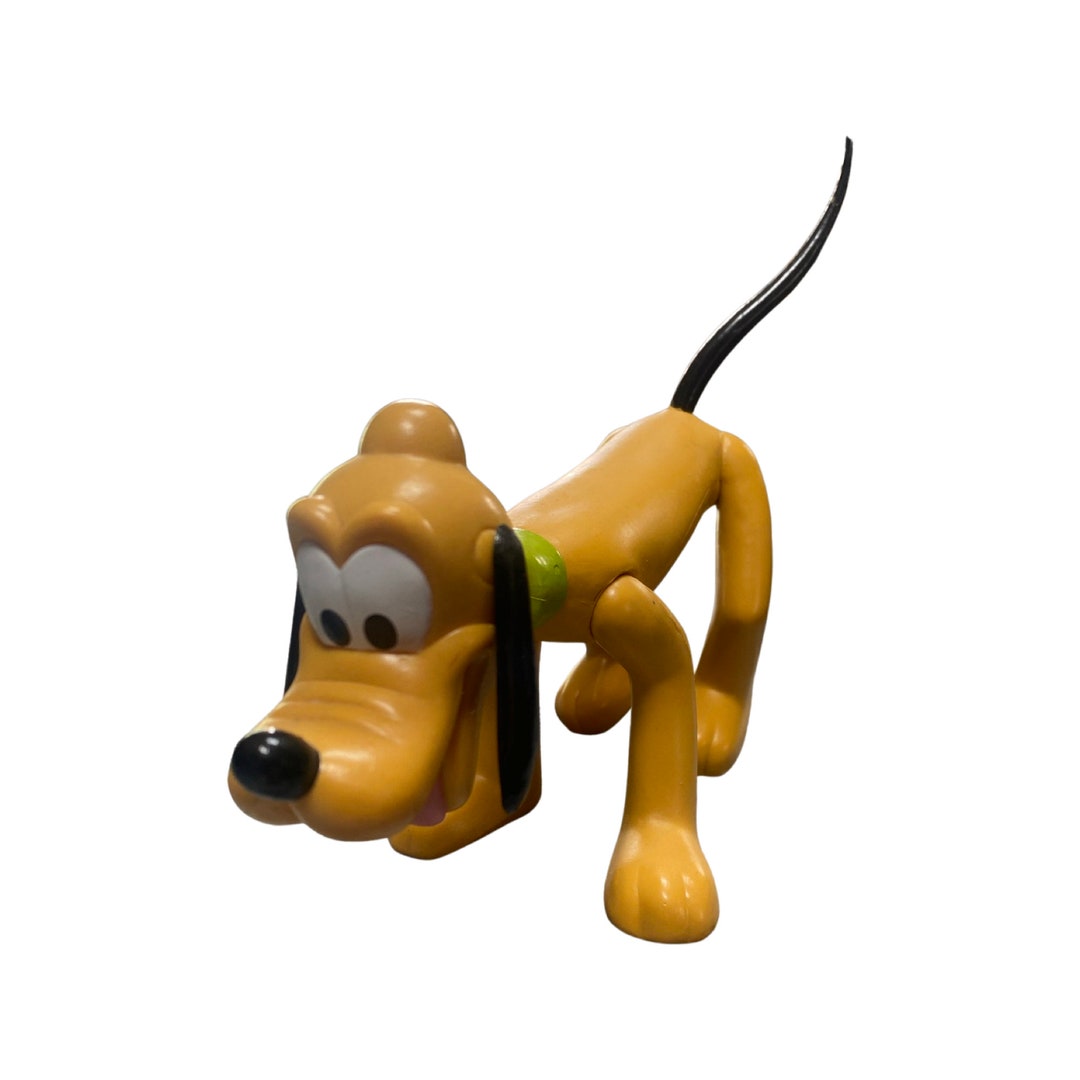 Vintage Pluto Figure Vinyl Poseable Disney - Etsy