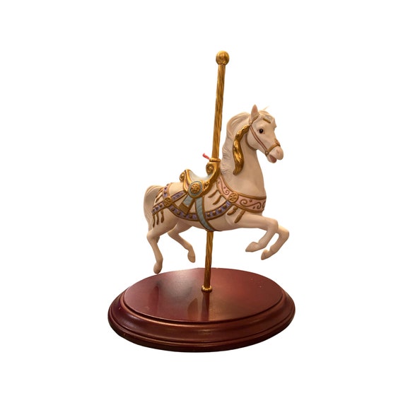 1987 Franklin Mint Carousel Magic - Etsy