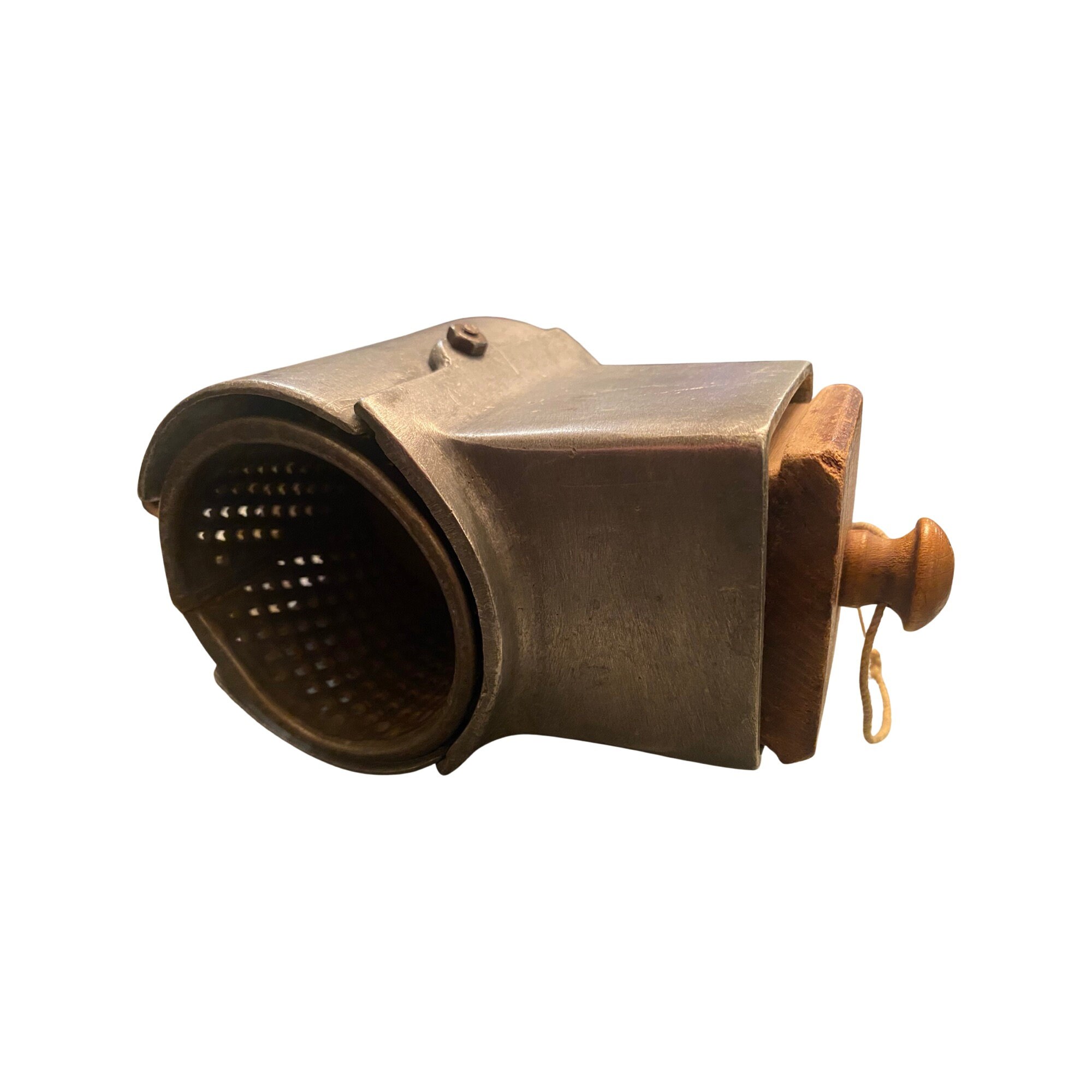 Cheese Grater With Wood Butcher Block Table Edge Mount - Etsy