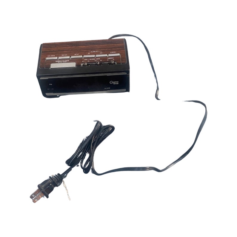 Cosmo Time Vintage Bed Side Alarm Clock - Etsy