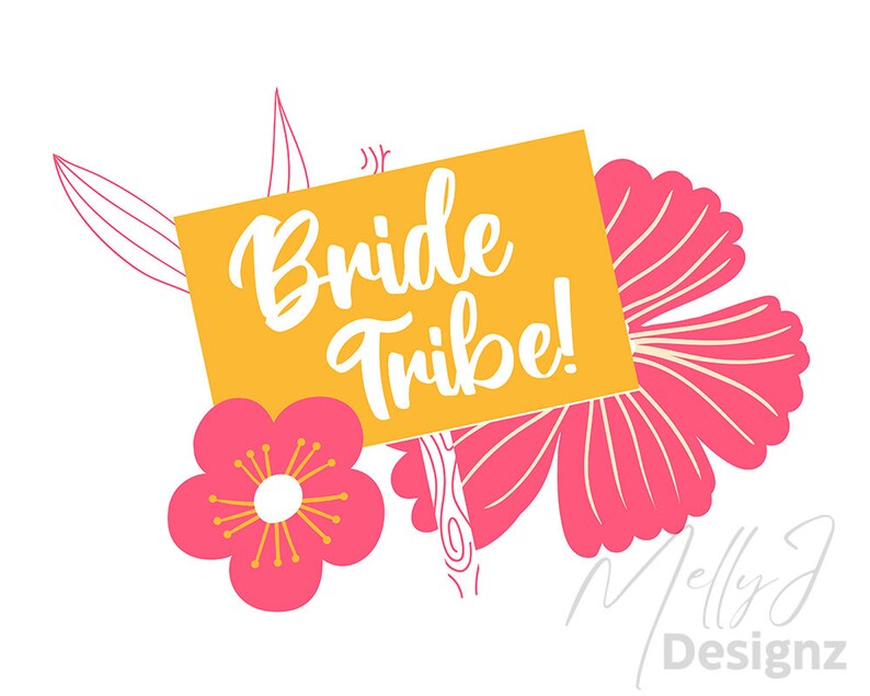 Bride Tribe Printable: Bachelorette Party Design (digital Download) - Etsy