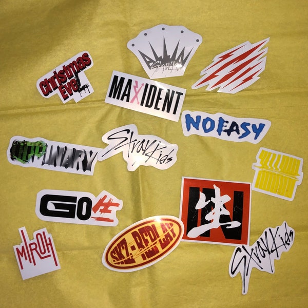 Stray Kids Logo Stickers - Etsy