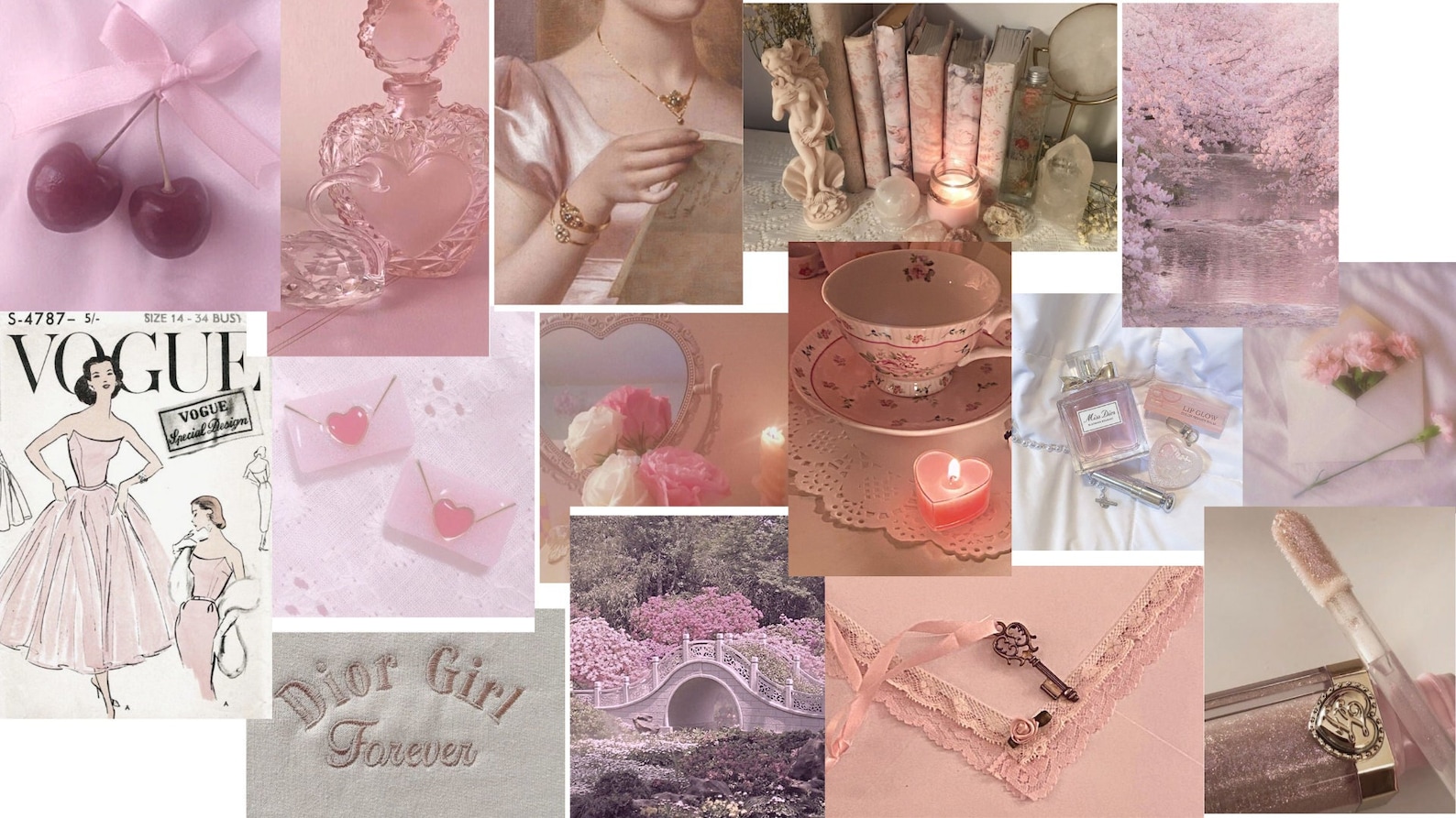 Coquette Aesthetic Poster Set of 15 / Coquette Aesthetic / - Etsy