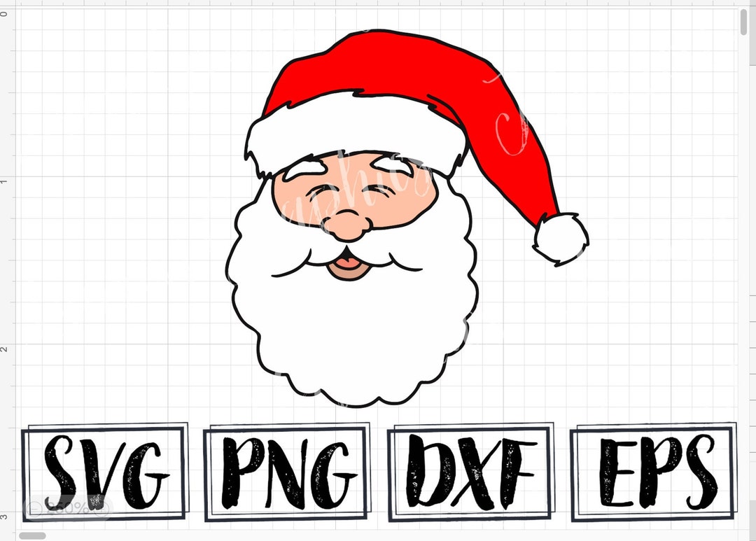 Santa Claus SVG | Digital Art | Clipart - Etsy