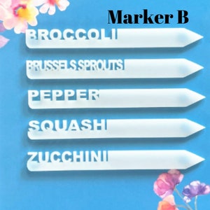 Reusable Plant Markers, Plant Identification Markers, Outdoor ...