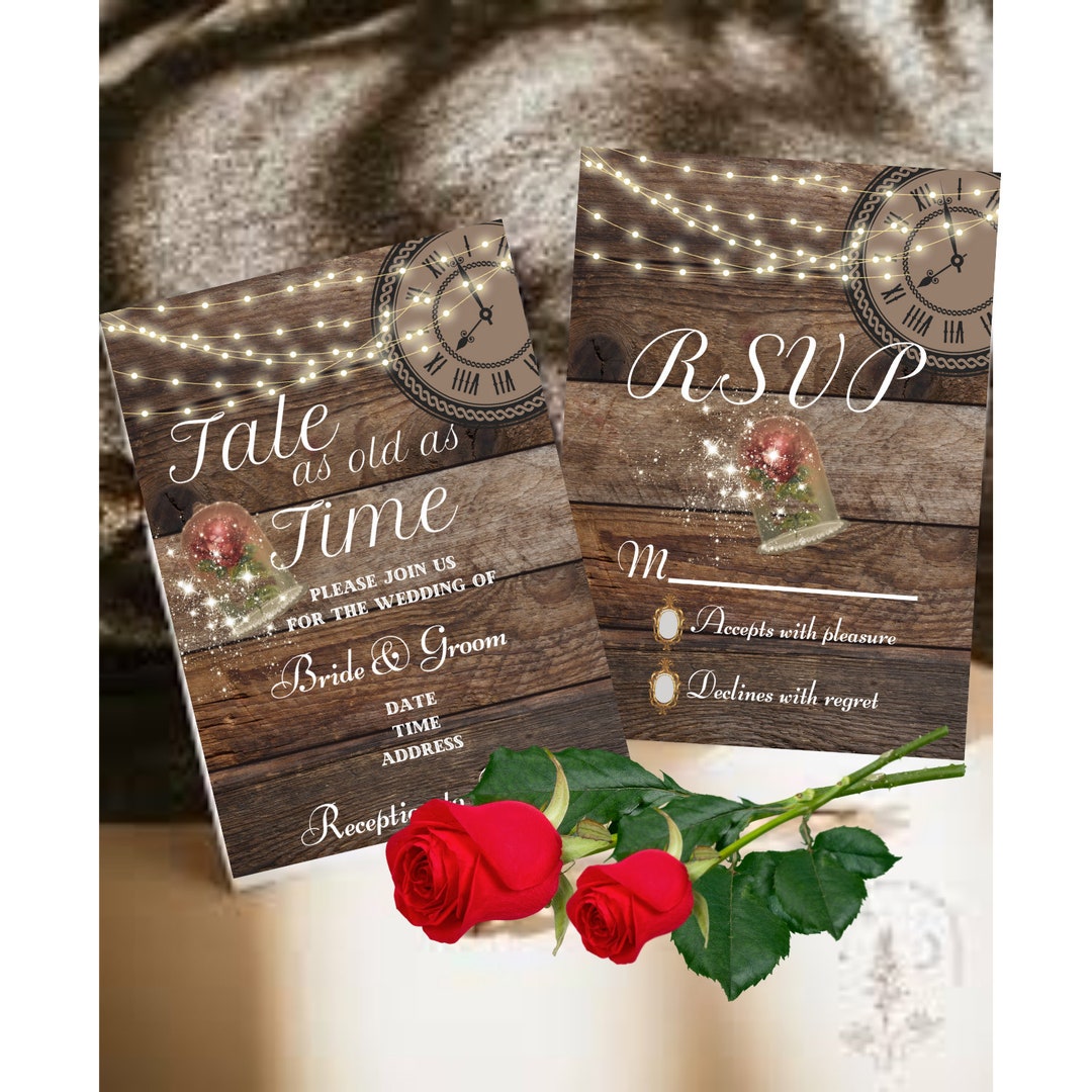 Fairytale Wedding Invitation | Classic Wedding Invitations | Elegant ...