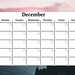 12 Month Blank Calendar, Printable Calendar, Downloadable Calendar - Etsy