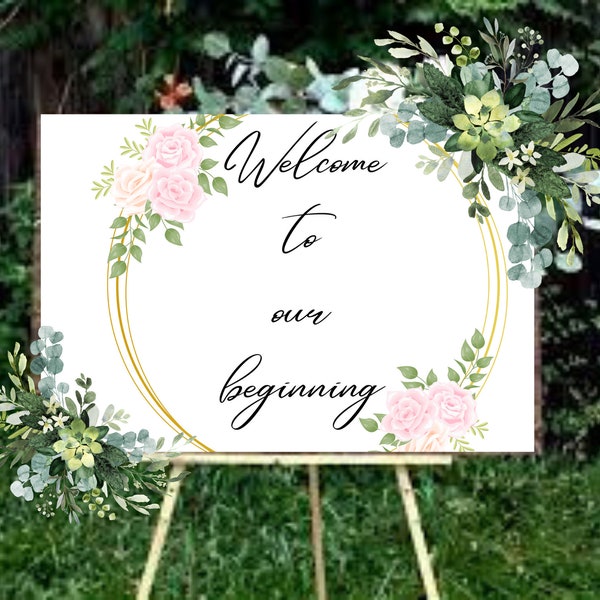 Elegant Wedding Sign - Etsy