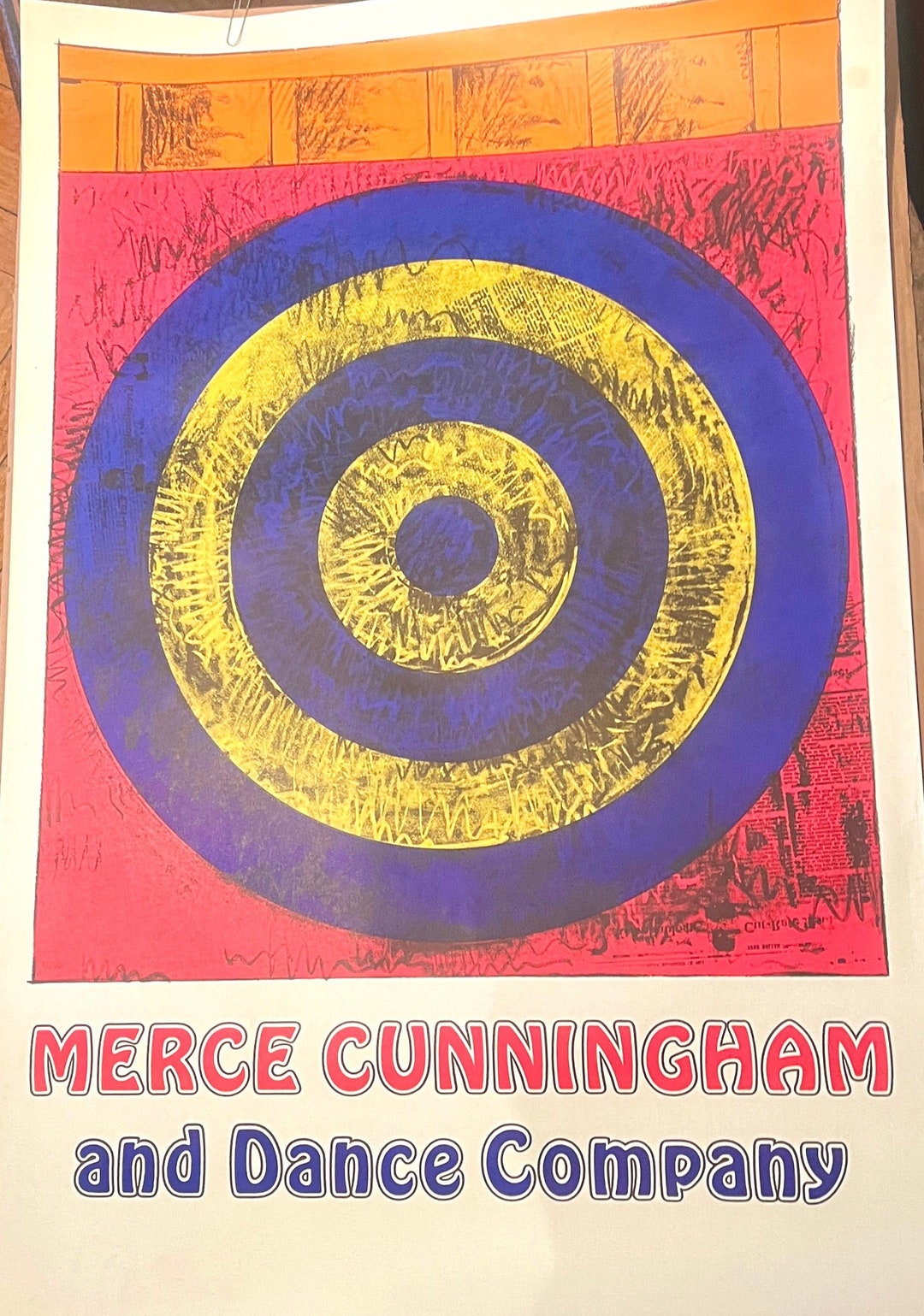 Jasper Johns 1968 Poster for Merce Cunningham Dance Company - Etsy