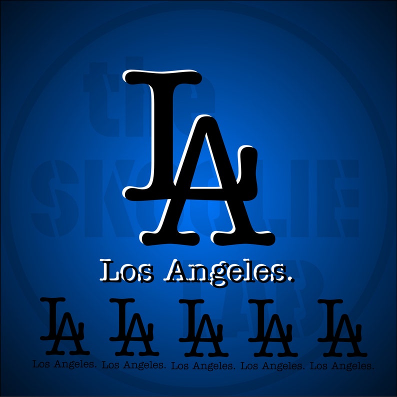 MEGA Pack of LA Initials 16xdesigns - Etsy