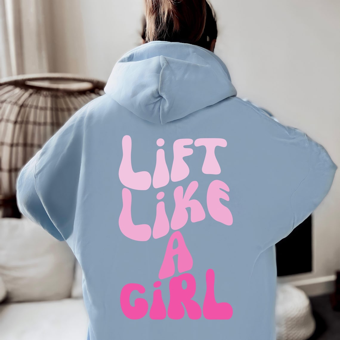 Girls Pump Covers Lift Like a Girl Sweatshirt Girls Lifting - Etsy