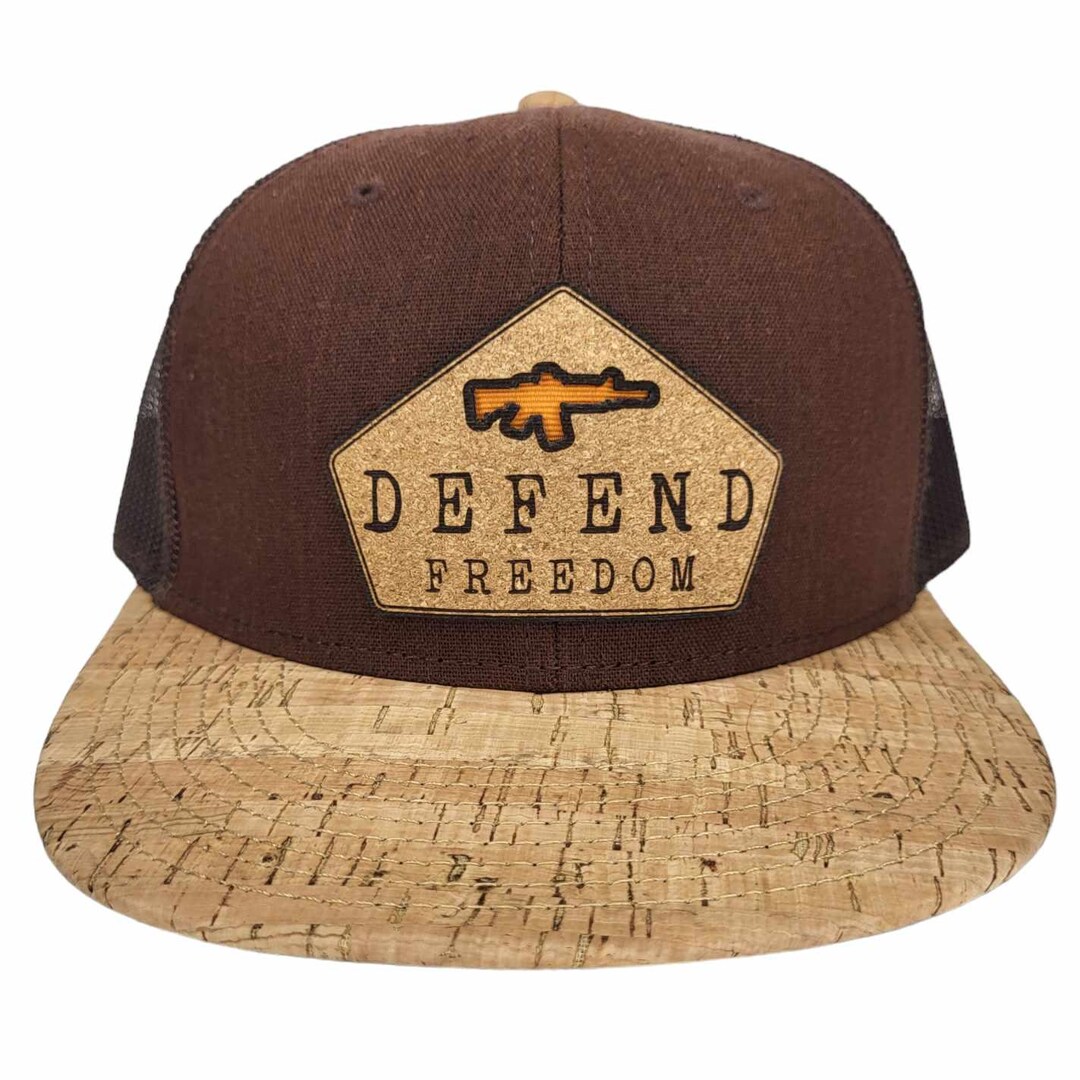 Defend Freedom Cork Patch Hat - Etsy