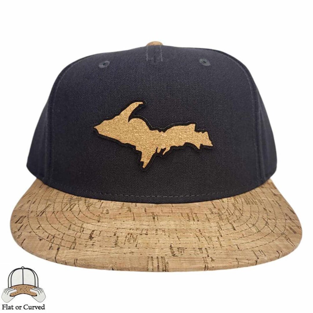 Yooper Upper Michigan Cork Bill Hat - Etsy