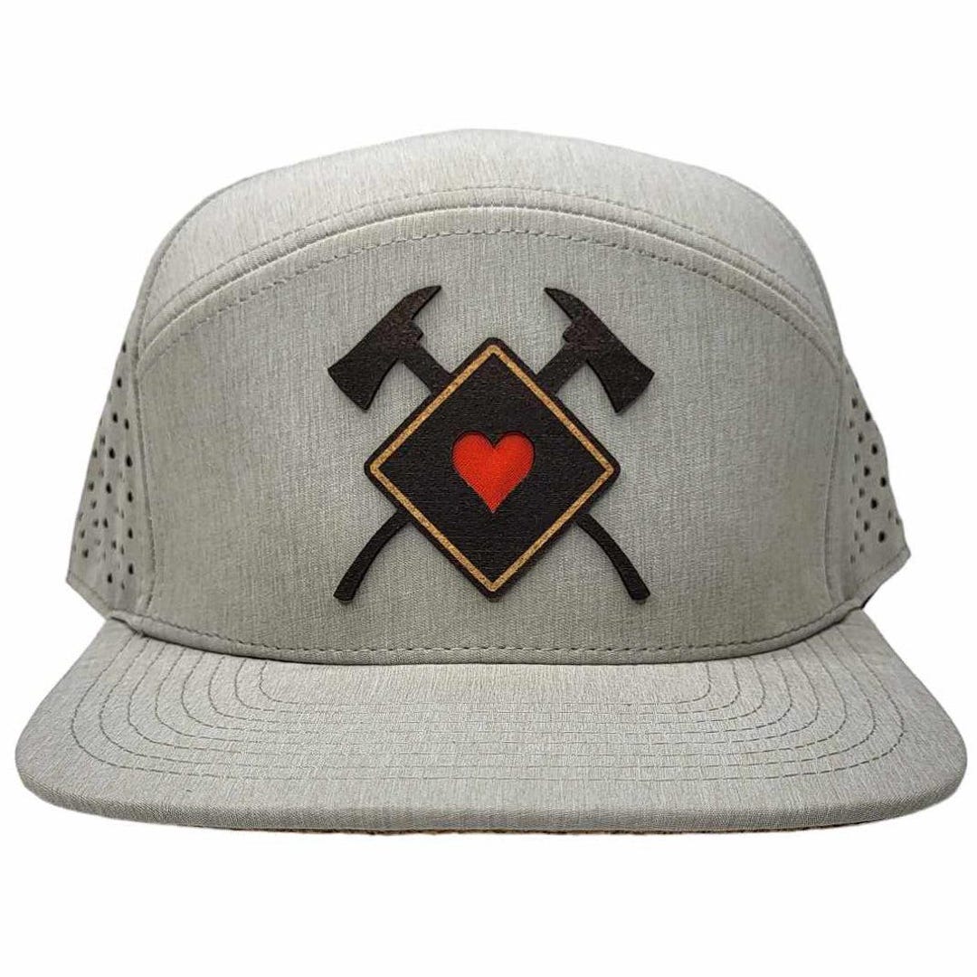 Firefighter Heart Scramble Hat - Etsy