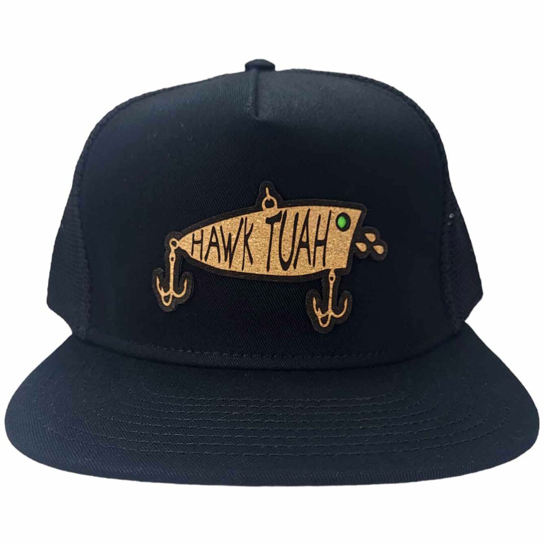 Hawk Tuah Fishing Cork Patch Hat - Etsy