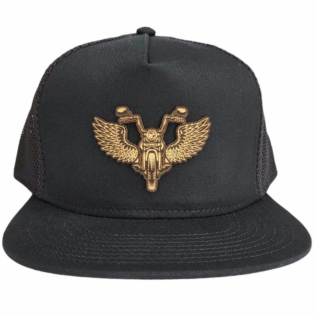 Winged Motorcycle Hat - Etsy