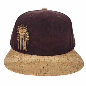 Tree Hugger Cork Flat or Curved Hat - Etsy