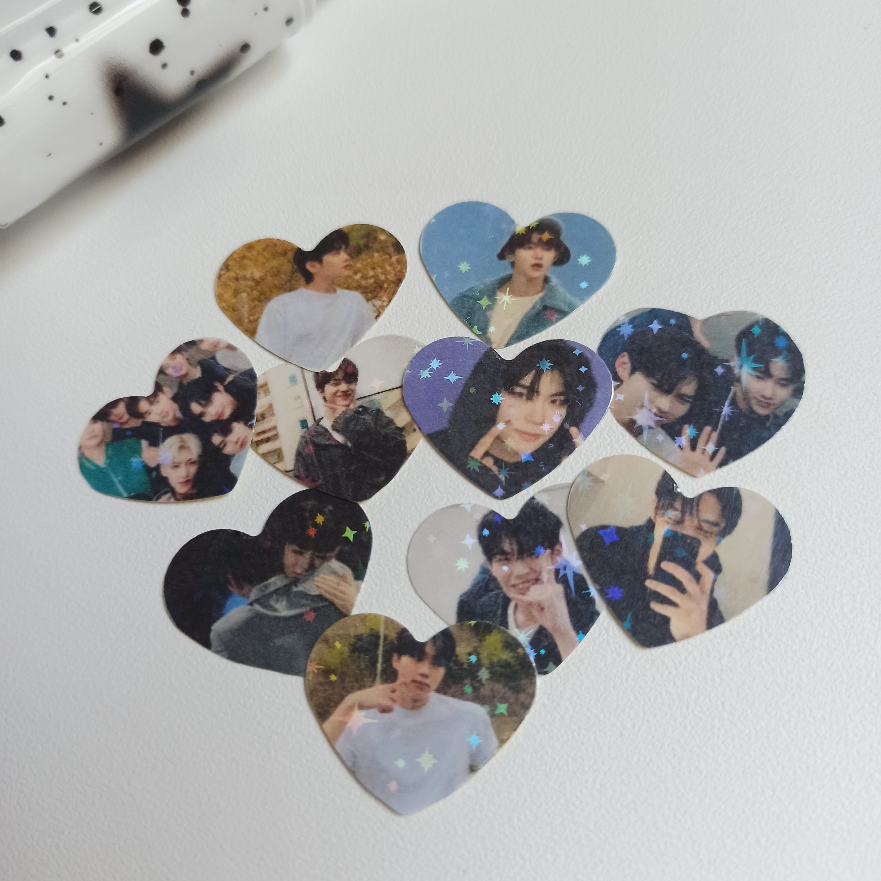 ZEROBASEONE ZB1 KPOP Heart Sticker Pack 10pcs Cute Kawaii - Etsy