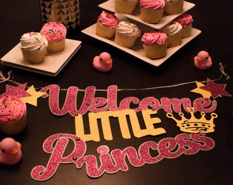 Welcome Princess Banner | Etsy