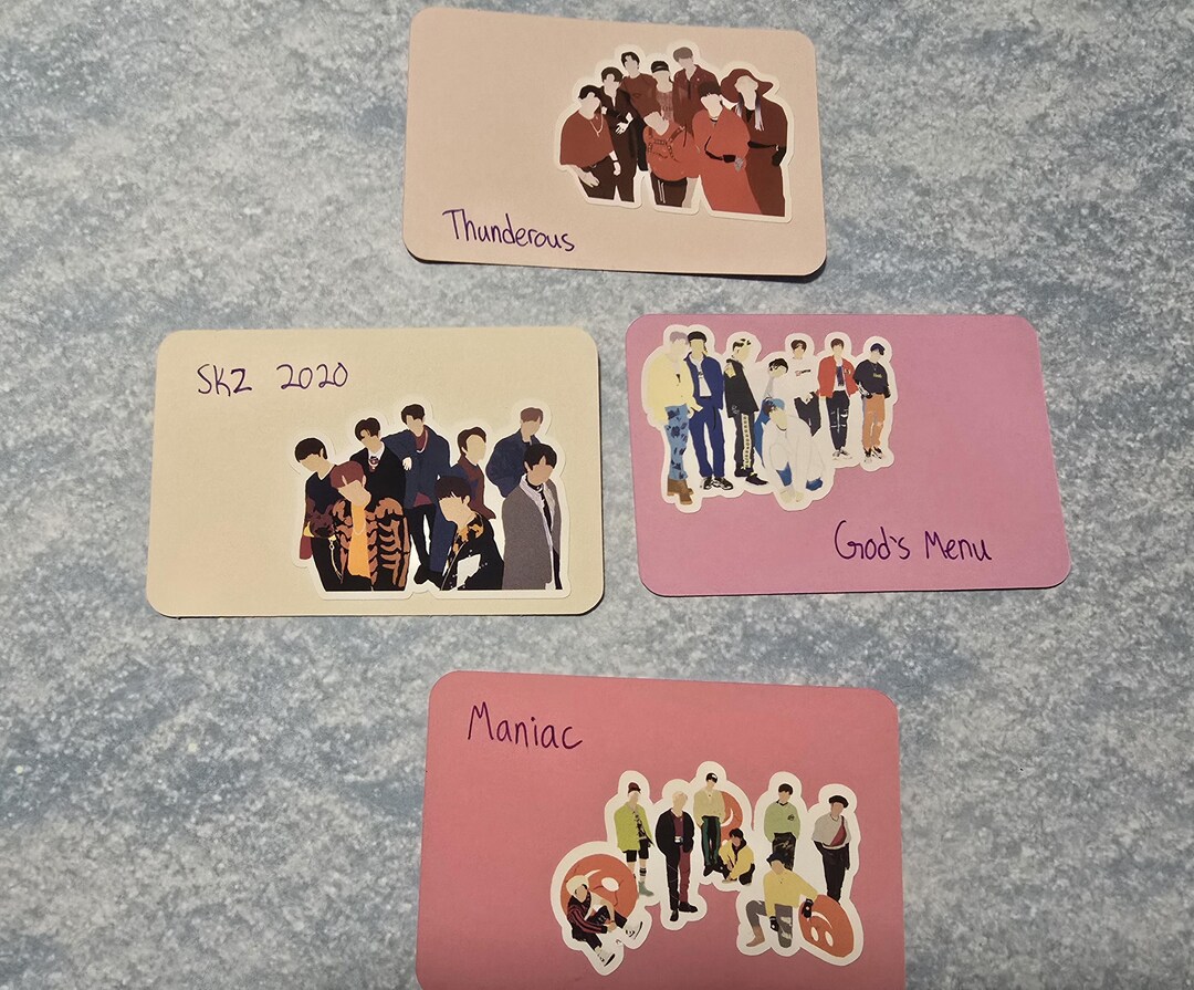 Stray Kids, SKZ Kpop Stickers. Laptop/phone Decal - Etsy