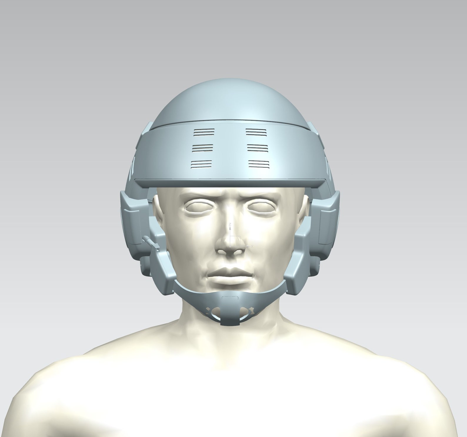 Starship Troopers M3 Helmet - Mobile Infantry - STL 3D Printable ...