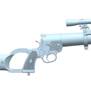 Star Wars Boba Fett EE3 ESB Blaster STL 3D Printable Cosplay - Etsy