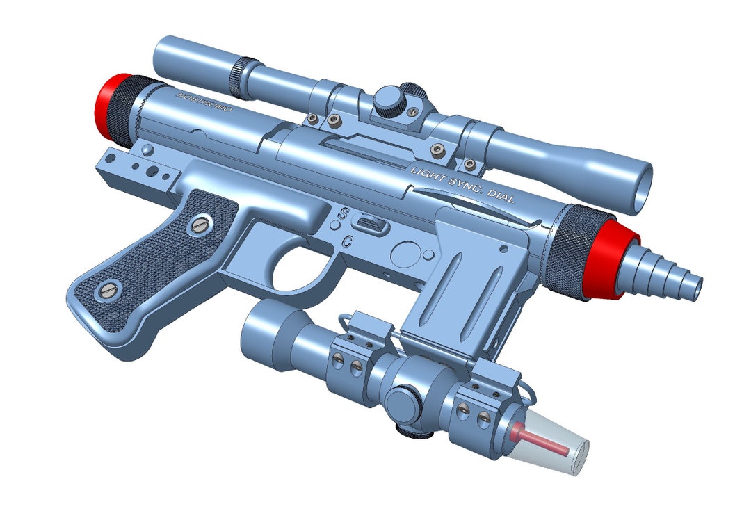 Alien film RXF-M5 EVA Pistol STL 3D Printable Cosplay - Etsy UK