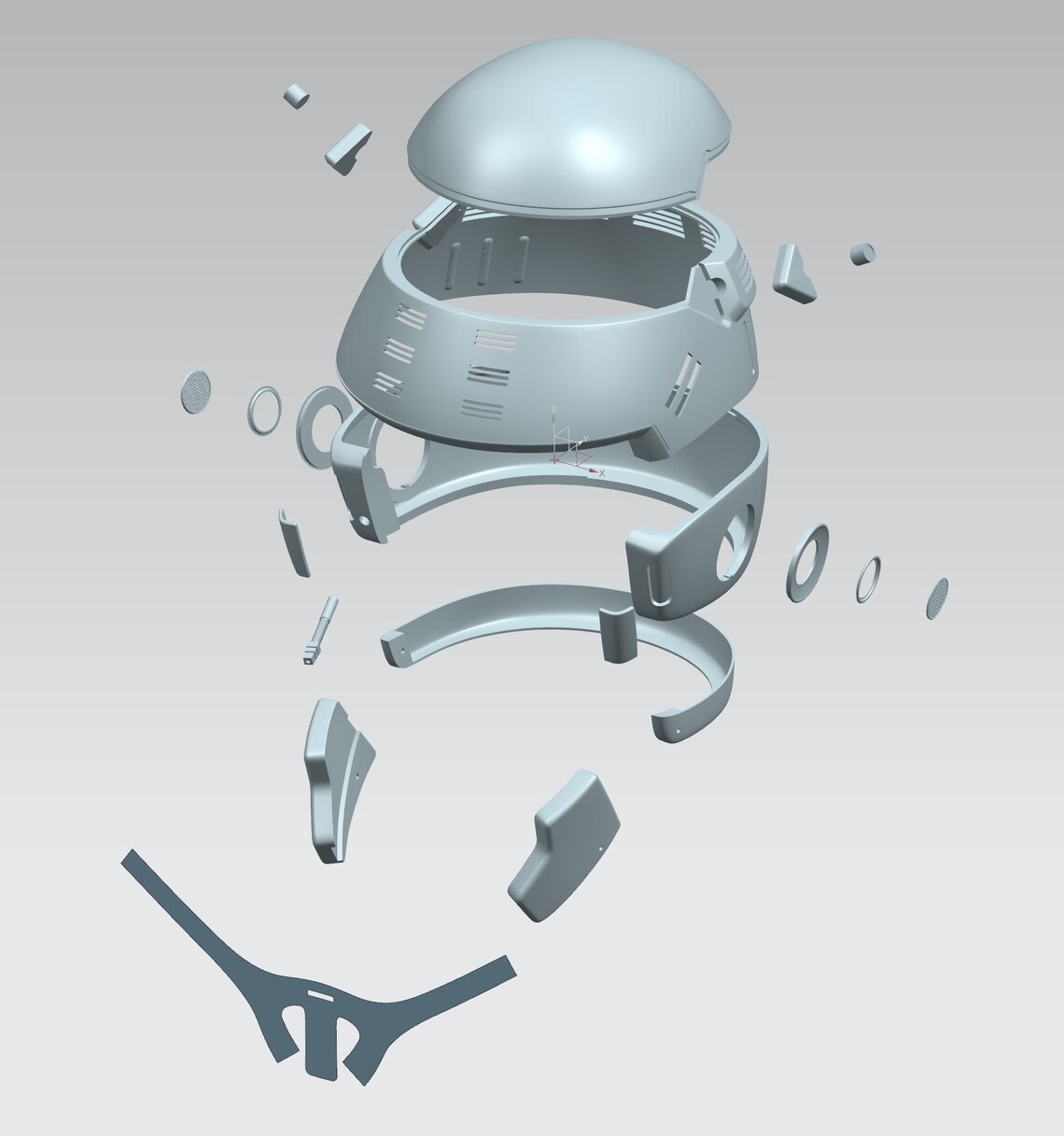 Starship Troopers M3 Helmet - Mobile Infantry - STL 3D Printable ...