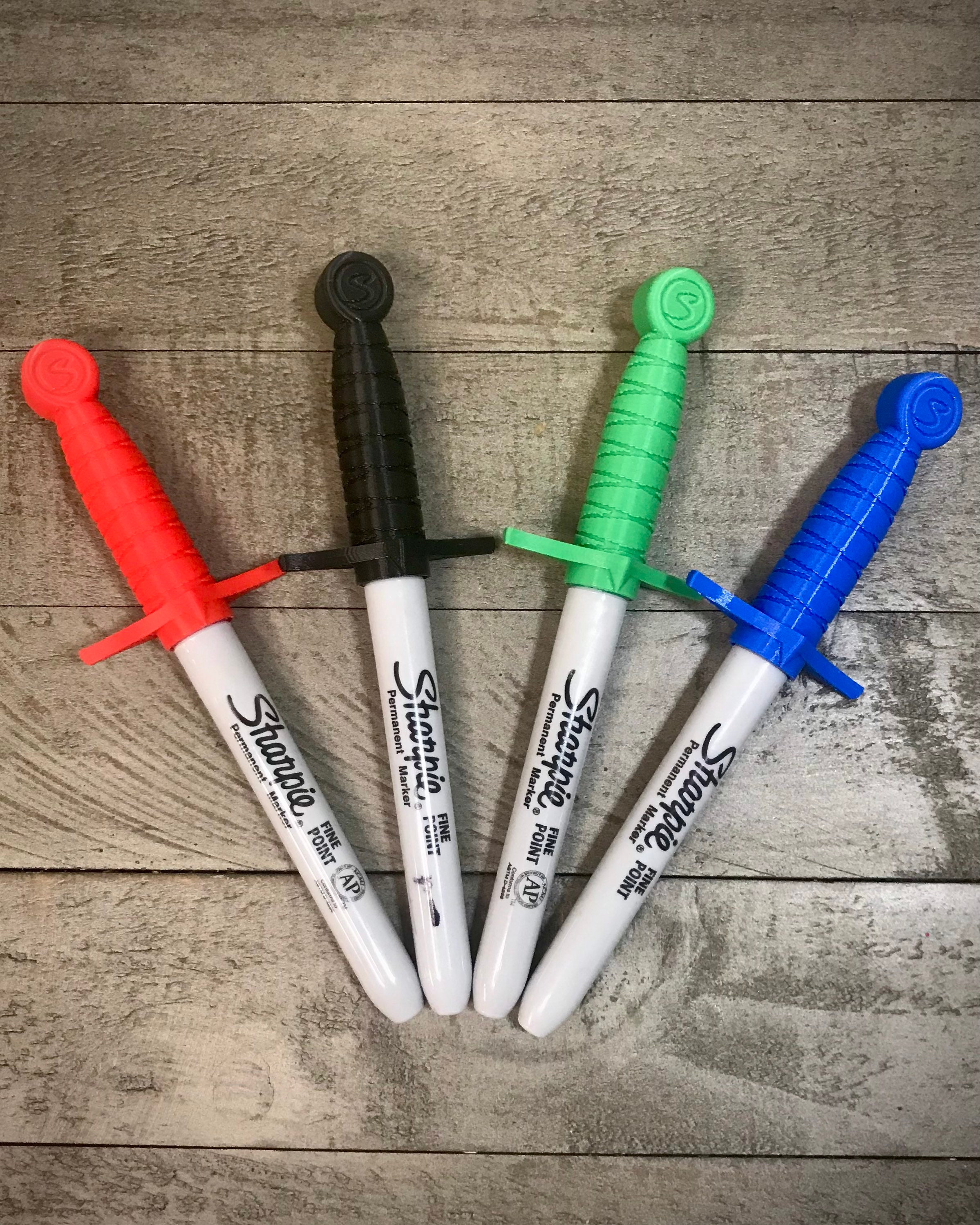 Sharpie Sword Shaped Marker | Custom Stationary Gift - Etsy