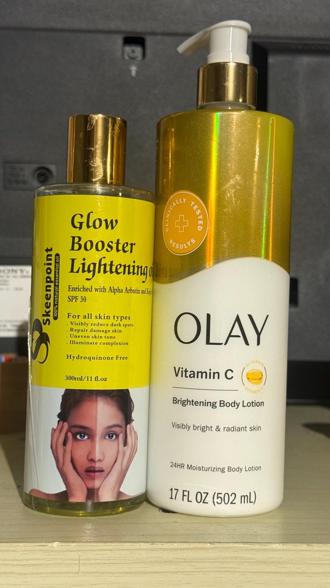 OLAY Revitalizing and Hydrating Hand and Body Lotion With Vitamin C 17 ...
