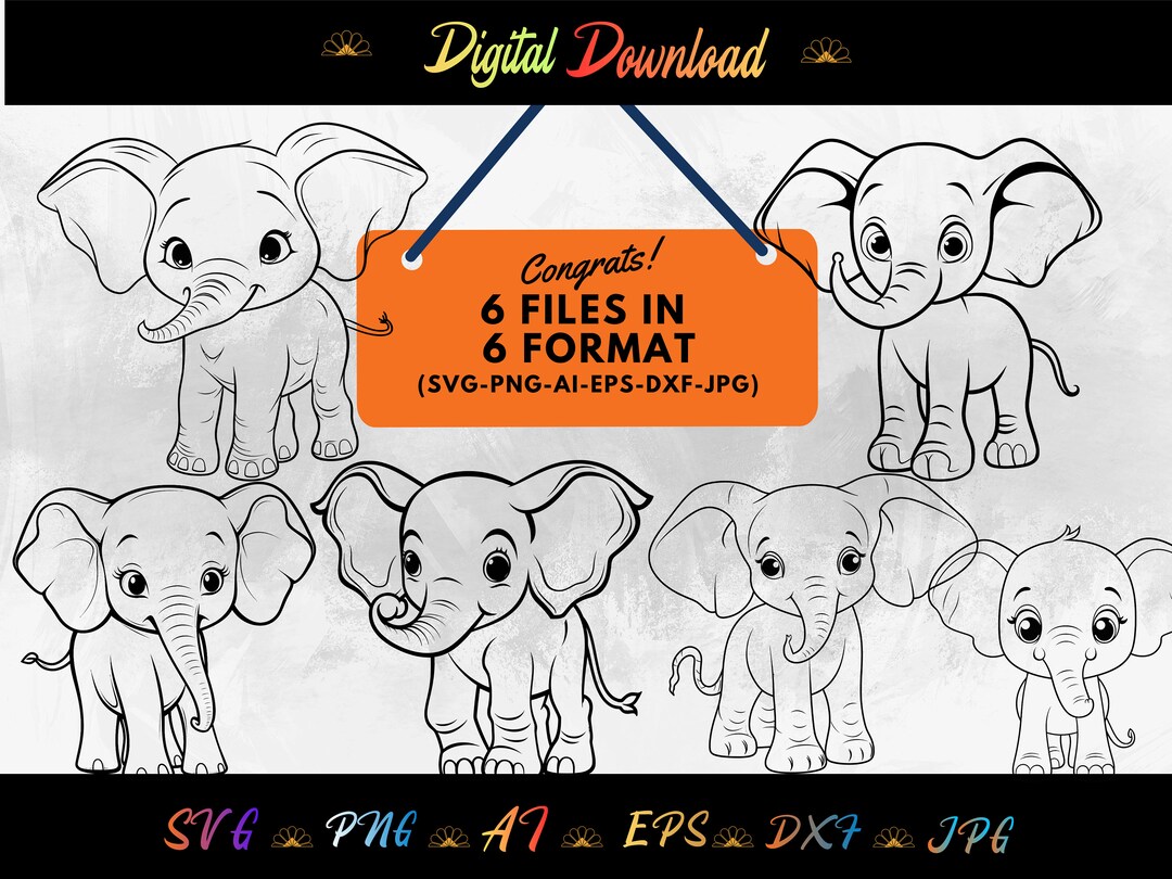 Elephant Coloring Pages,educational Coloring Worksheet, Learning ...