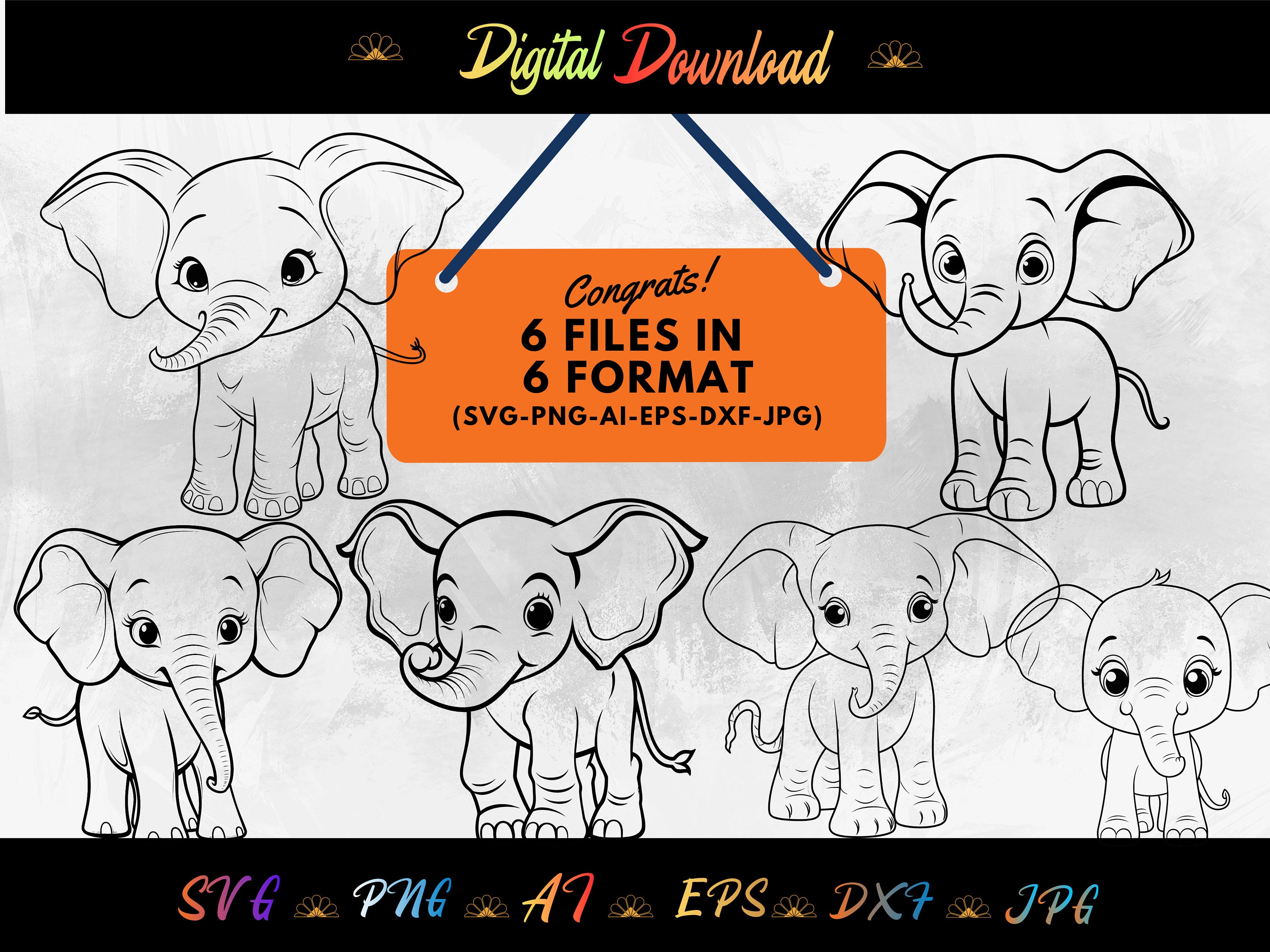 Elephant Coloring Pages,educational Coloring Worksheet, Learning ...