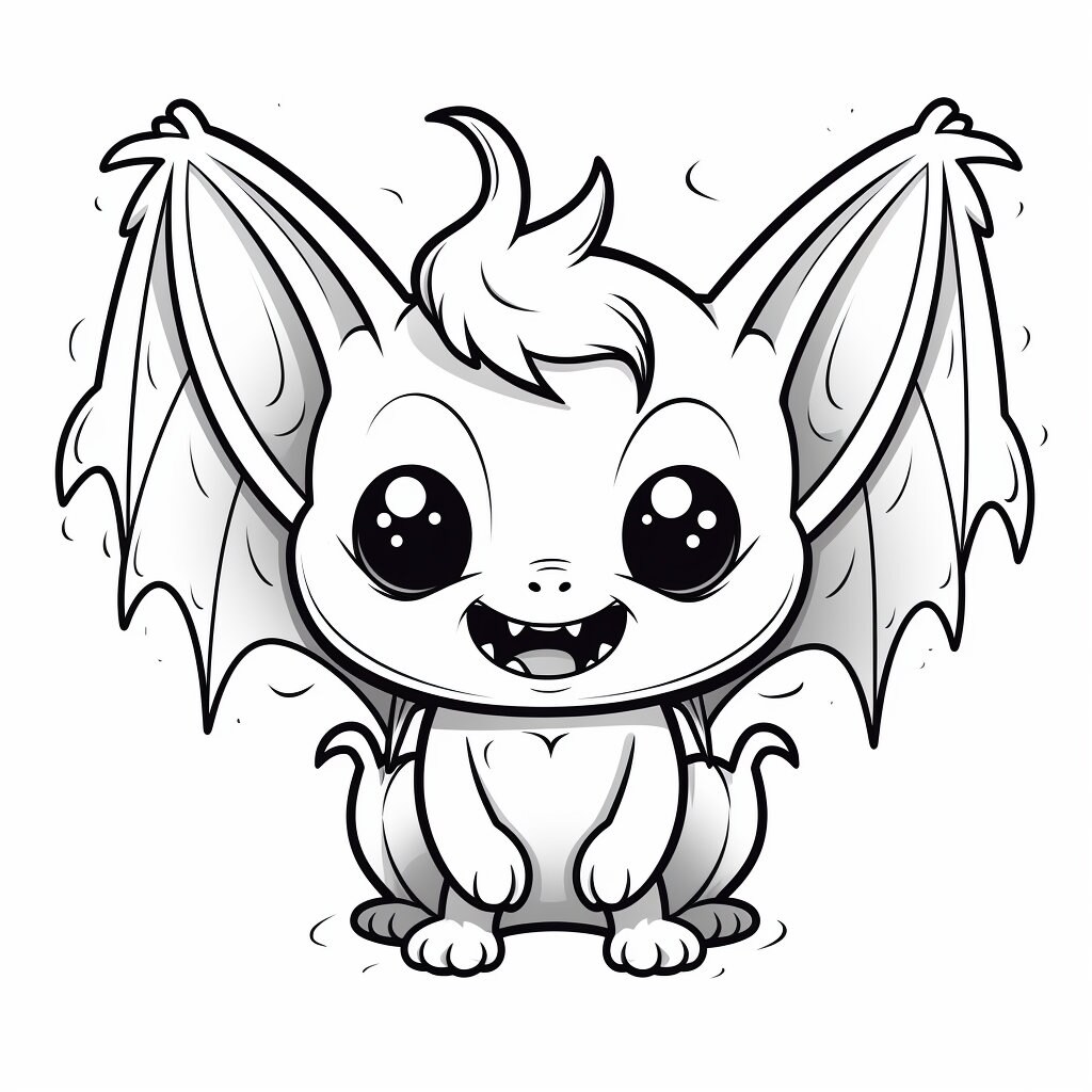 Bat Coloring Pages,educational Coloring Worksheet, Learning Through Art ...