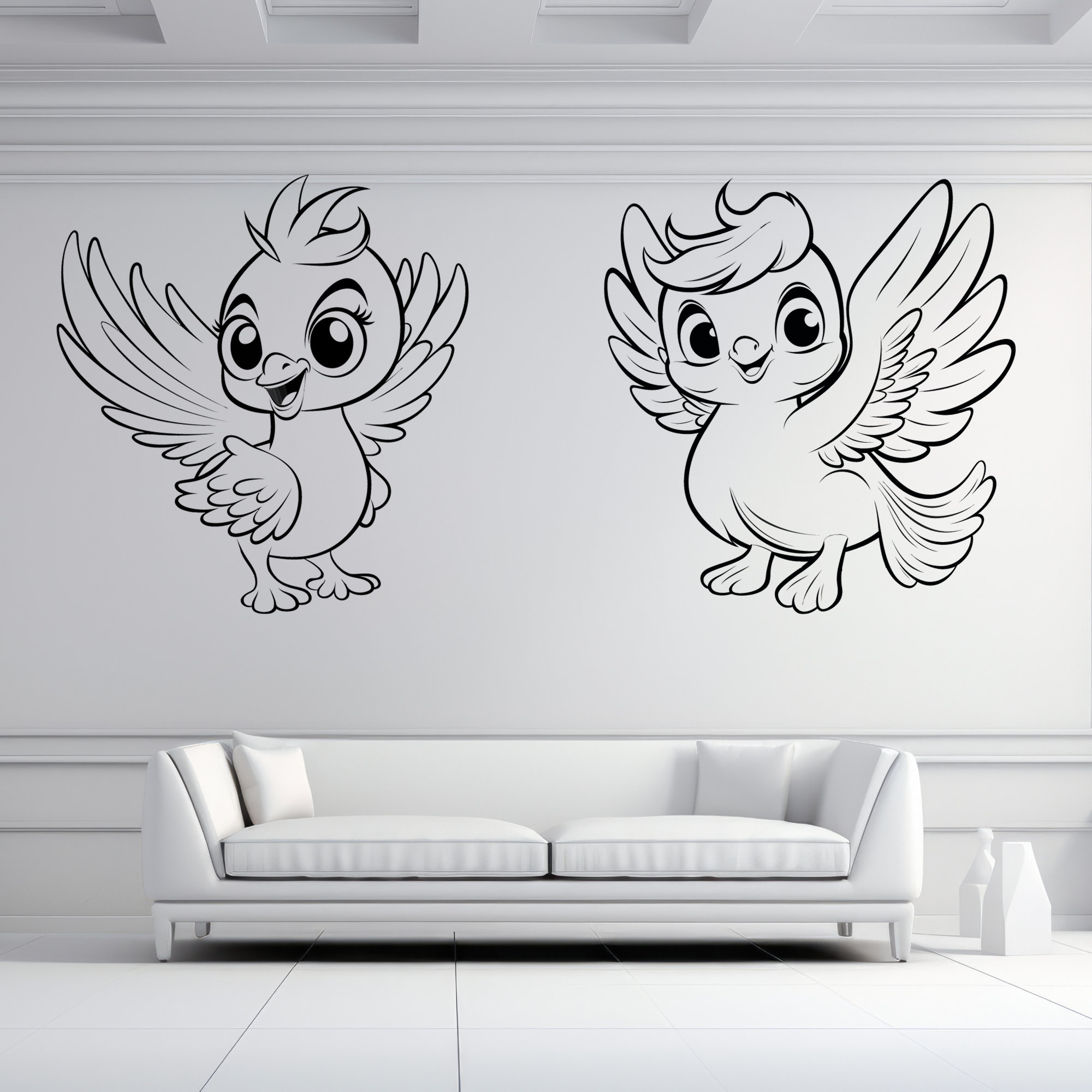 Birds Coloring Pages, Birds SVG Bundle, Birds Png File, Birds EPS File ...