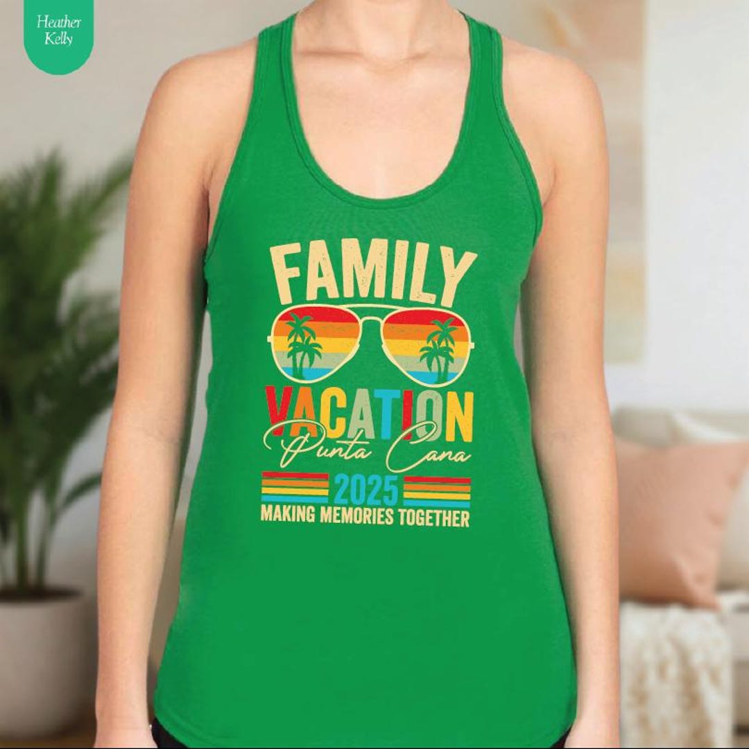 Family Vacation Shirt, Family Matching Tees, Family Vacation 2025 Tank ...