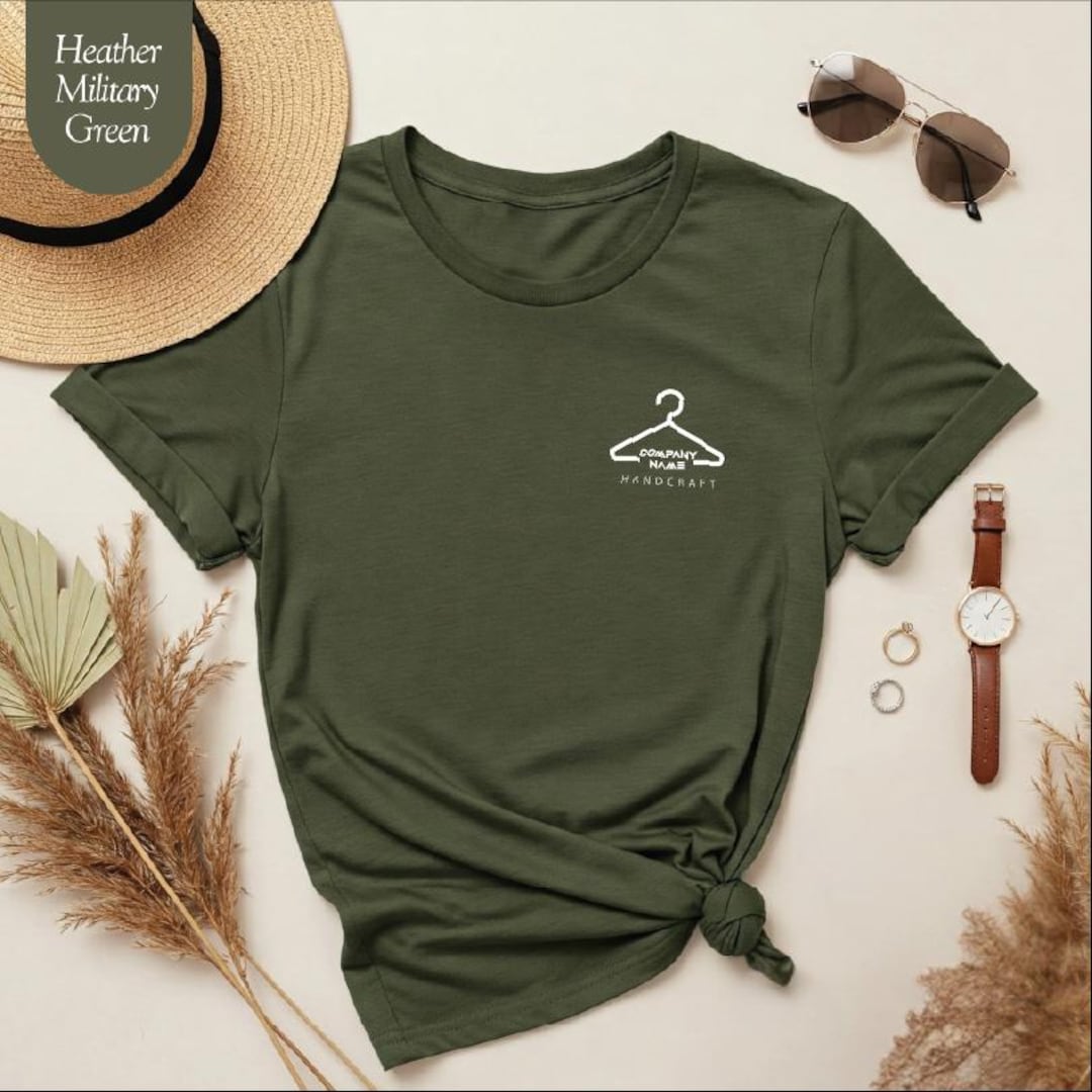 Custom Pocket Company Name Logo Shirt, Your Logo Here, Custom ...