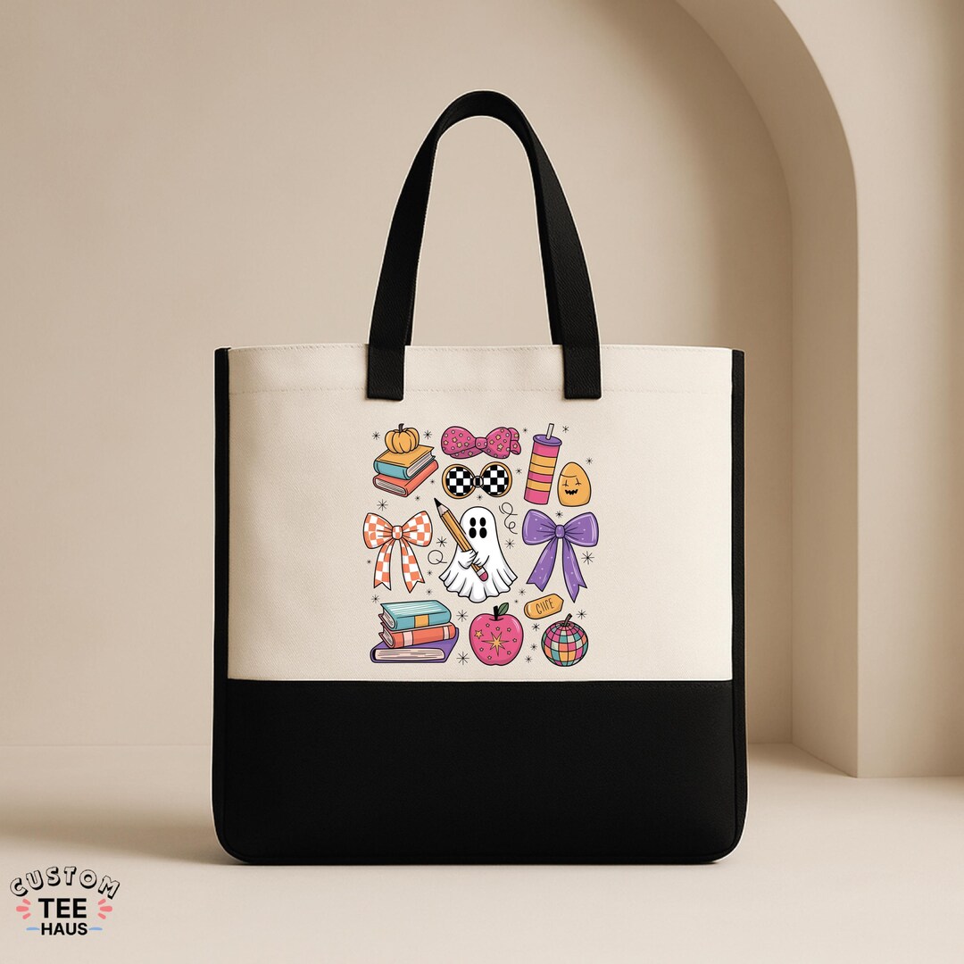 Teaching Tote Bag, Teacher Book Bag, School Bags, Funny Tote Bag, Teach ...